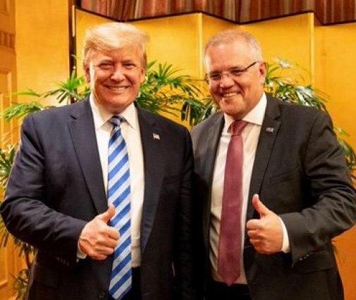 Scott Morrison meets with Donald Trump over dinner in Japan ahead of ...