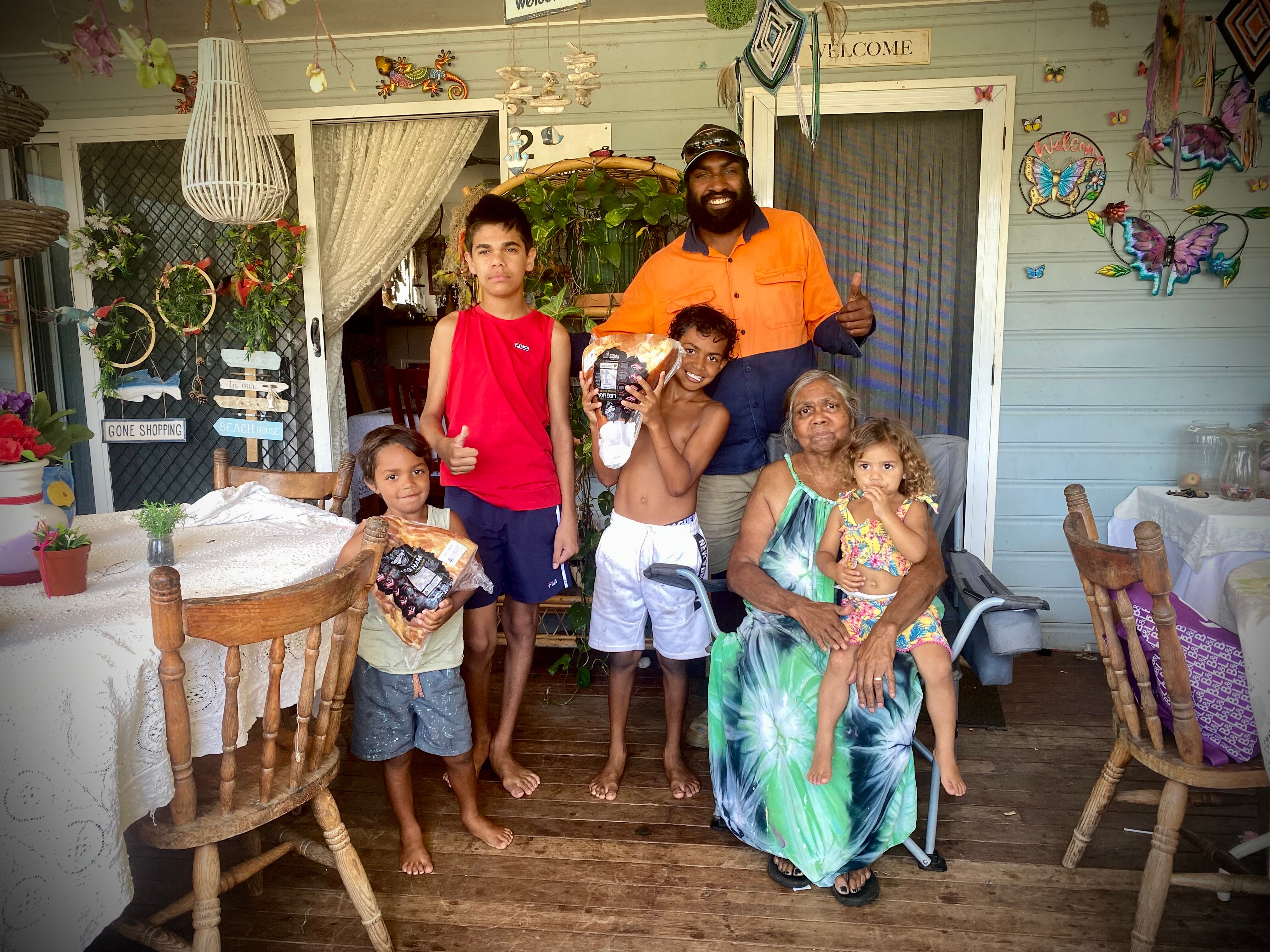 Cherbourg Aboriginal Shire Council gifts households a leg of ham for ...