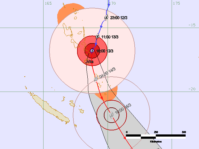Cyclone Pam: Vanuatu issues evacuation alerts as category-five storm ...