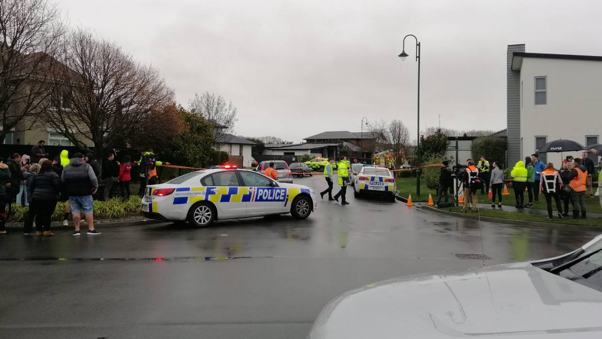 Gas explosion destroys Christchurch house as debris rains down on ...