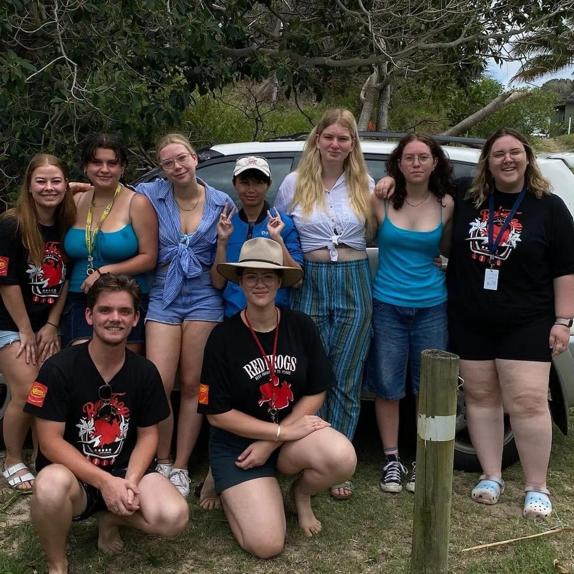 Red Frogs volunteers assist after tree branch smashes through schoolies ...