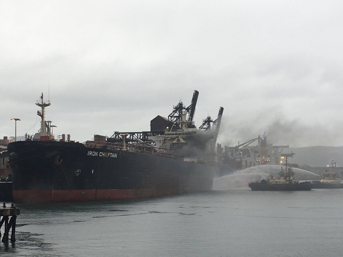 Australia farewells last 'Iron' workhorse as damaged bulk carrier towed ...