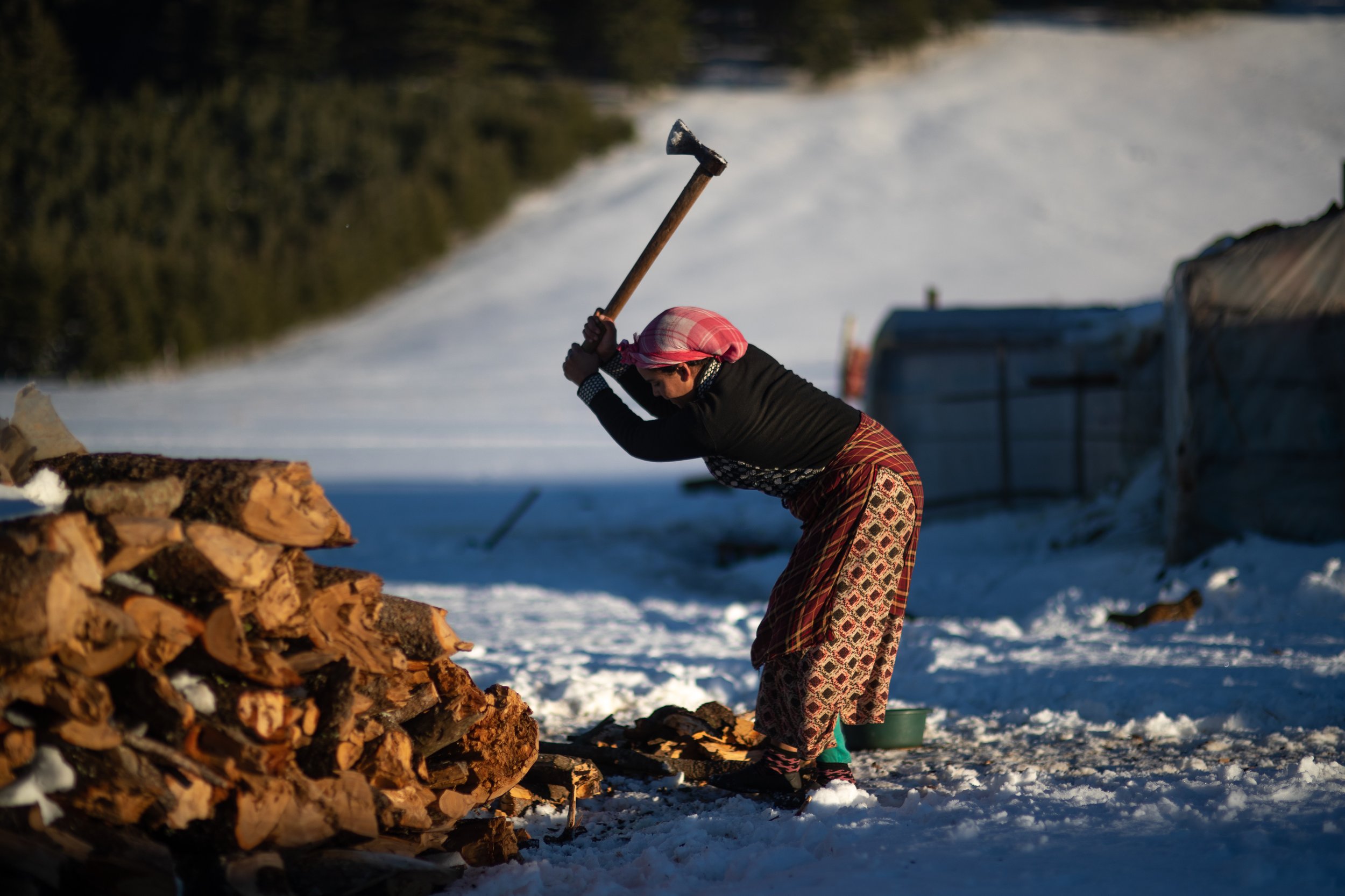 In this Moroccan mountain village, winter snow means months of ...