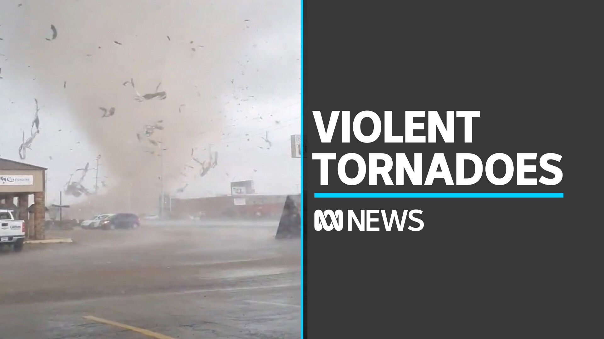 Violent storm system splinters homes and flips cars as it tears through ...