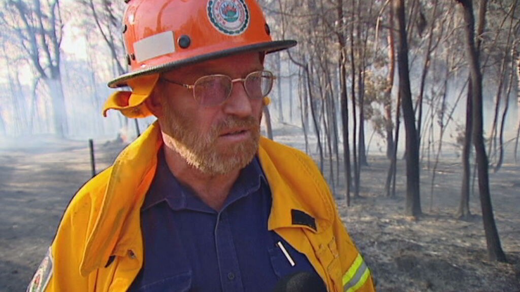 NSW RFS group captain Greg Corrigan describes scene on the ground at ...