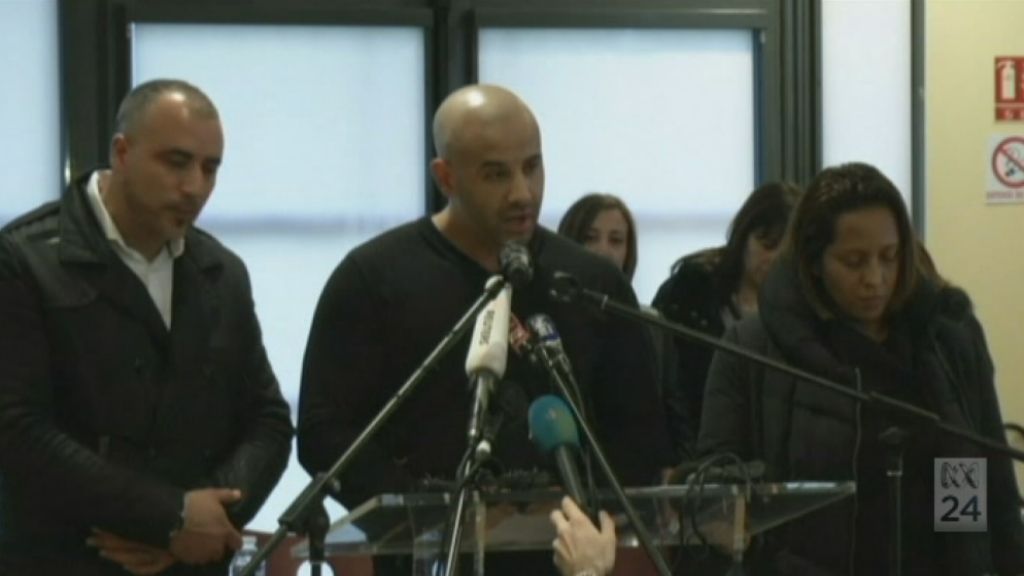 Merak Merabet addresses the media - ABC News