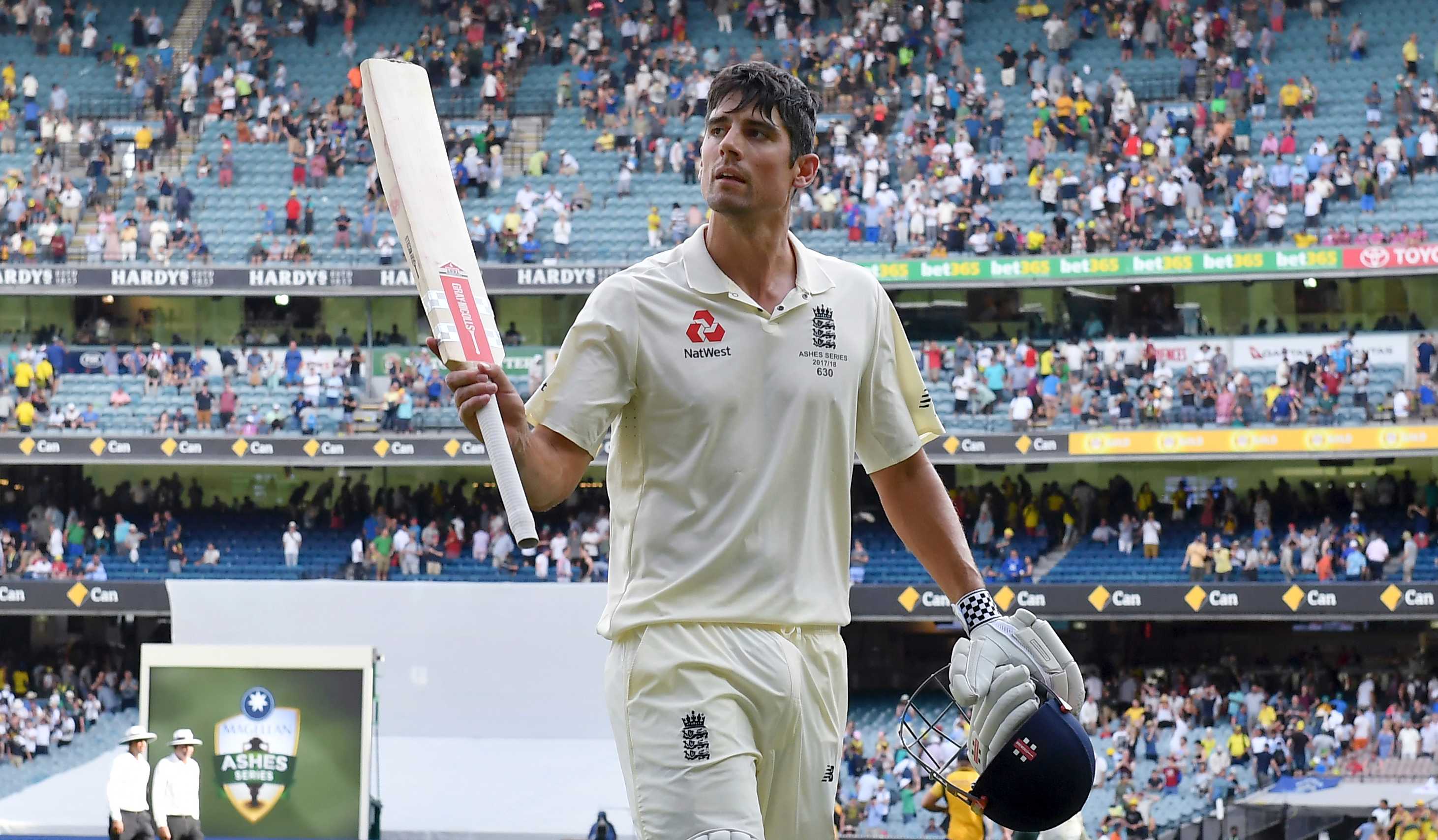 The Ashes: Alastair Cook's century puts England in charge against ...