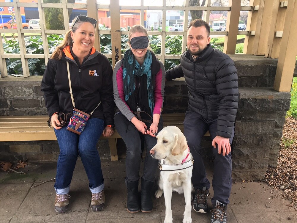 What Side Do Guide Dogs Walk On