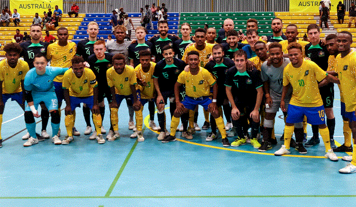 Solomon futsal fans enjoyim Kurukuru and Futsalroos - ABC Pacific