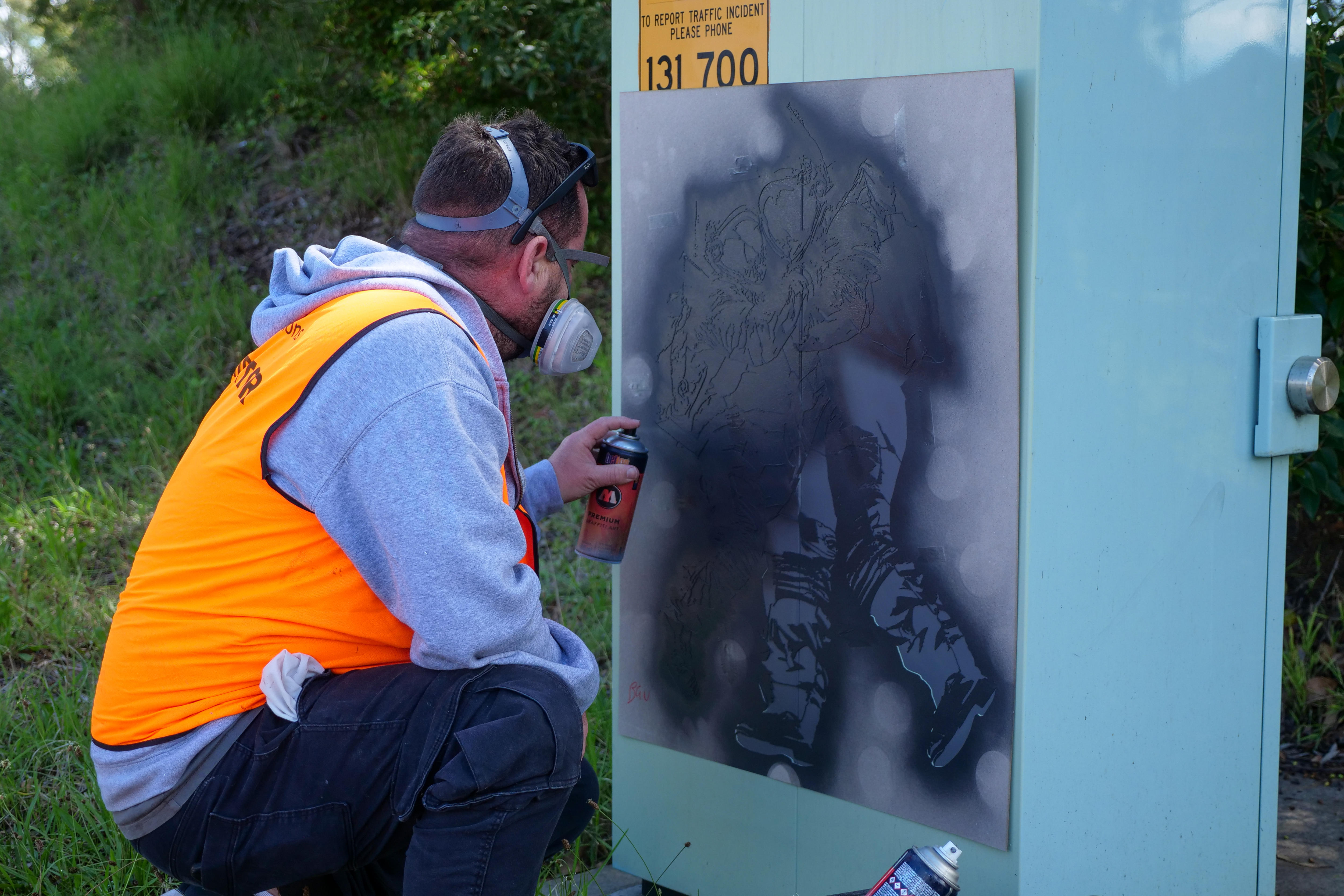 Street artists turn traffic signal boxes across the Illawarra into ...