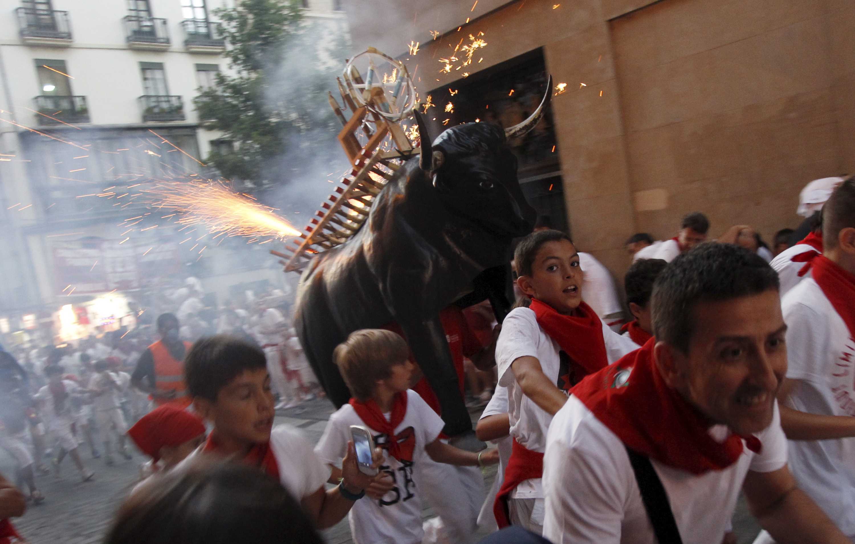 San Fermin festival: Two Americans and a Briton gored, eight others ...