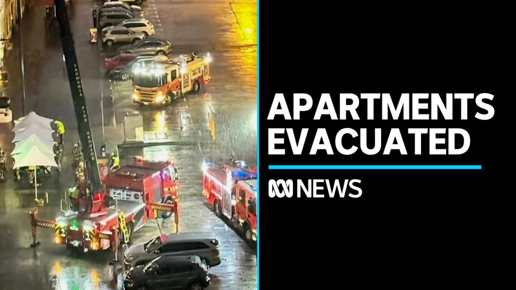 Apartment building evacuated as heavy rain hits Hobart - ABC News