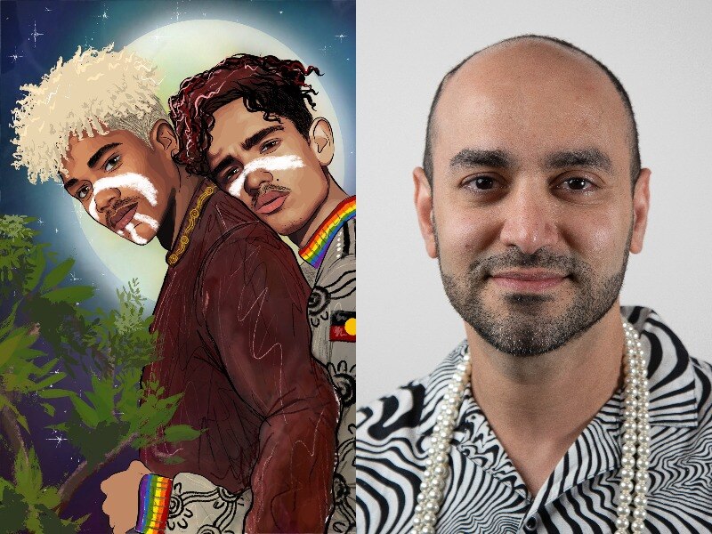 Dylan Mooney's hero lovers and Ali Tahayori's poetic mirror works - ABC ...