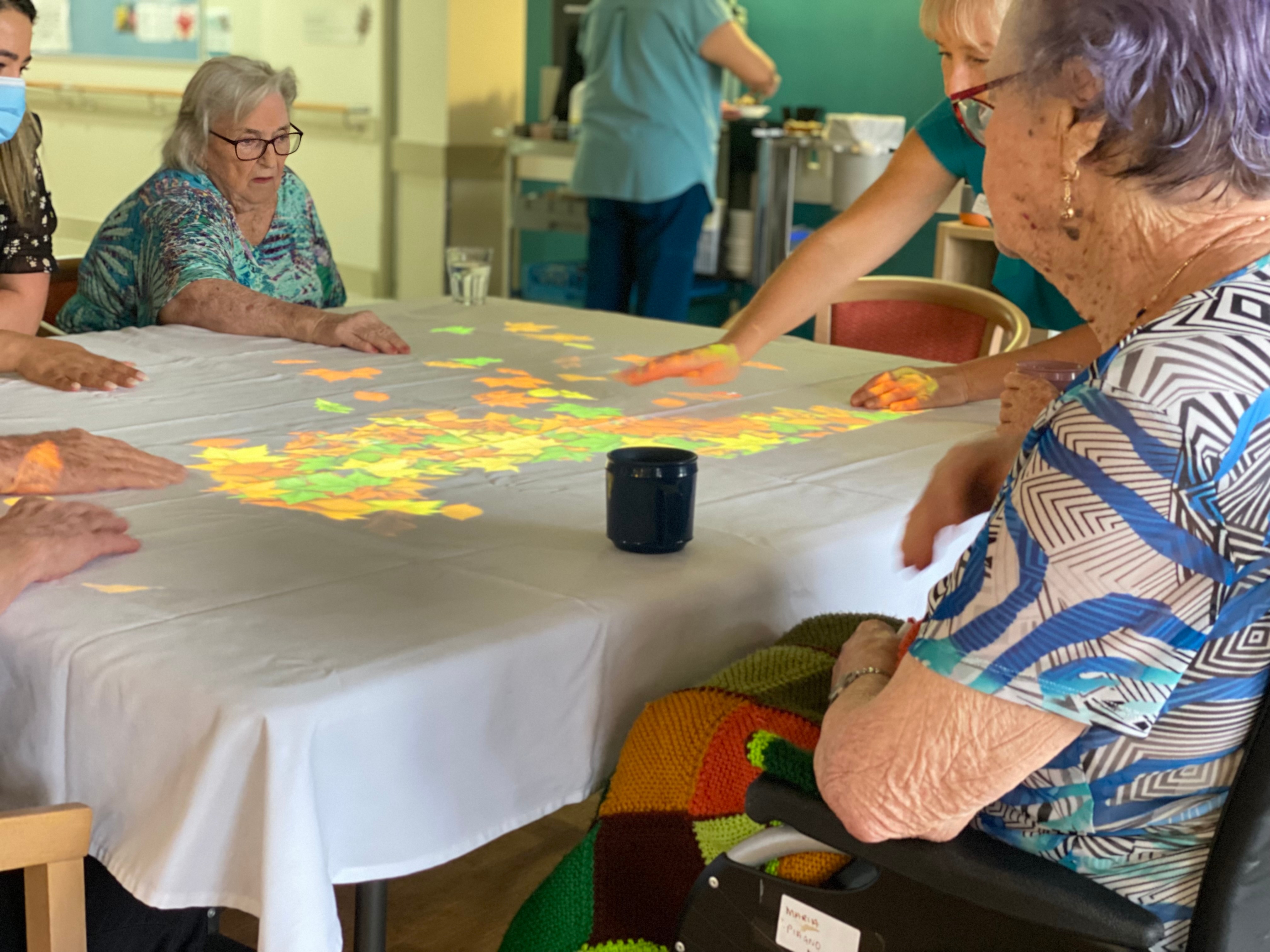 'Magic tables' help change lives of aged care residents living with ...