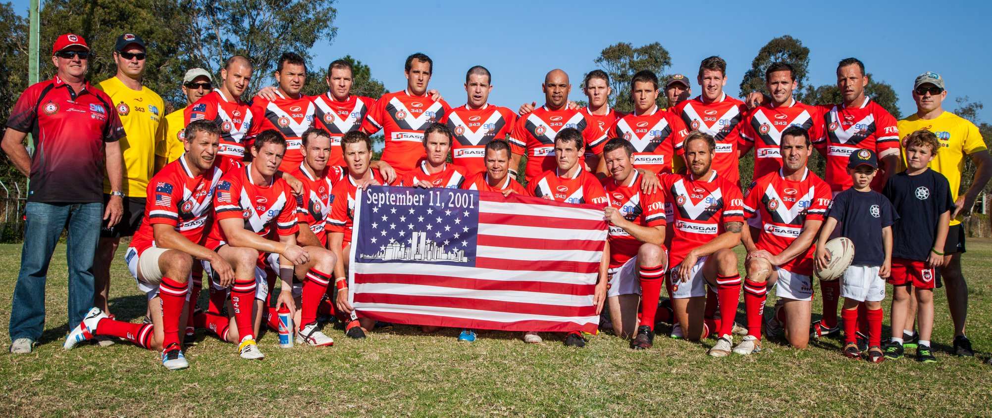 Firies versus police rugby league match to honour 9/11 first responders ...
