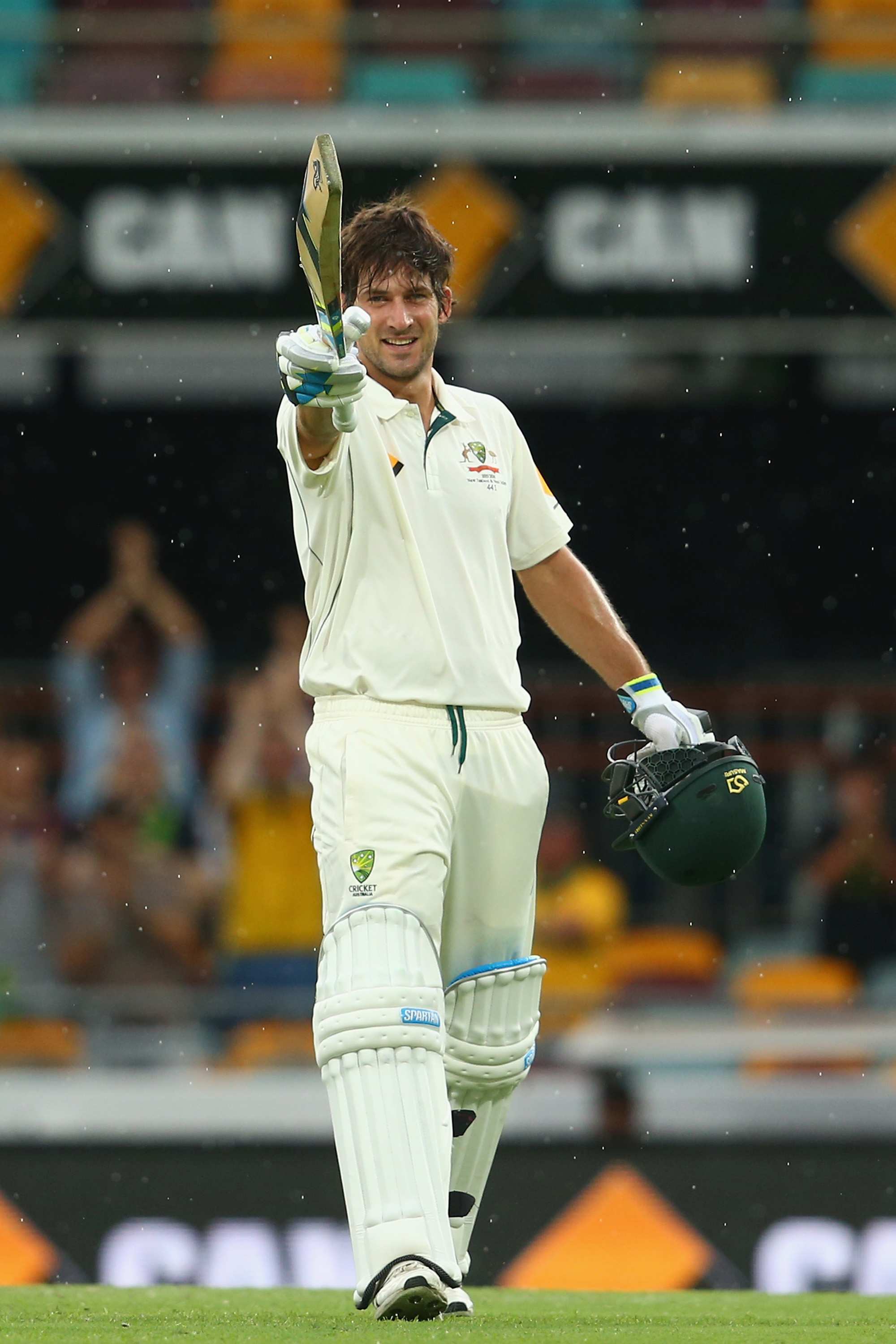Australia v New Zealand: Joe Burns celebrates maiden ton among family ...