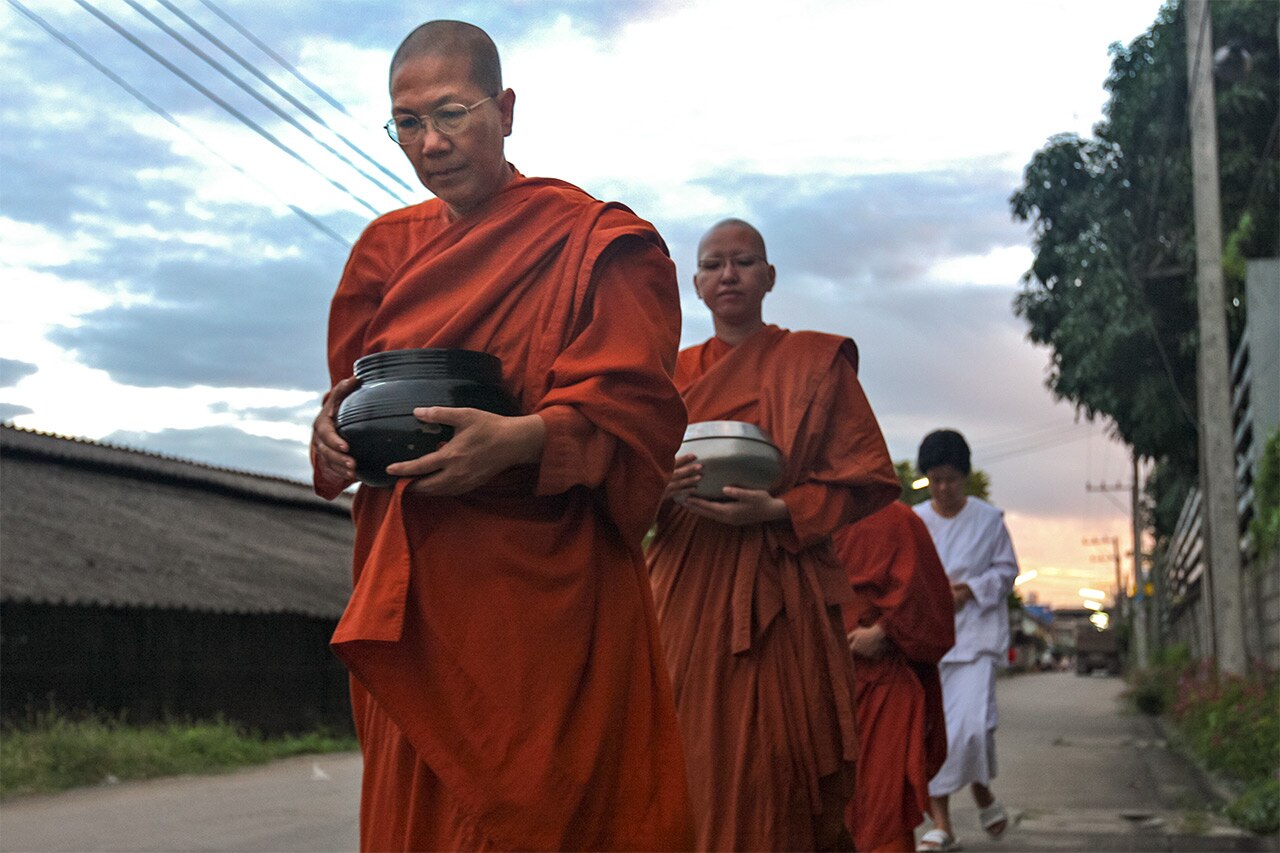 From TV to temple: Female Buddhist monk walks a pioneering path - ABC News