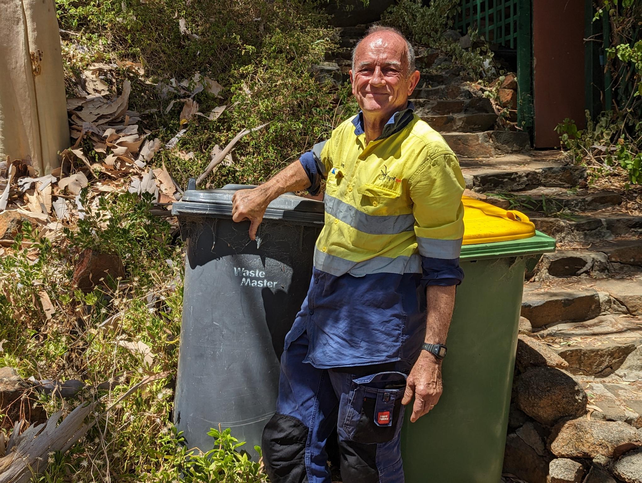 Perth's 'best household recycler' Gerry Lavell hasn't taken his garbage ...