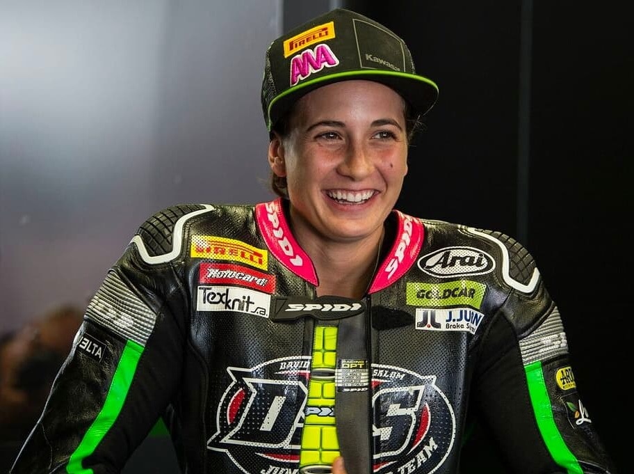 World Superbikes: Ana Carrasco becomes first female world motorcycle ...