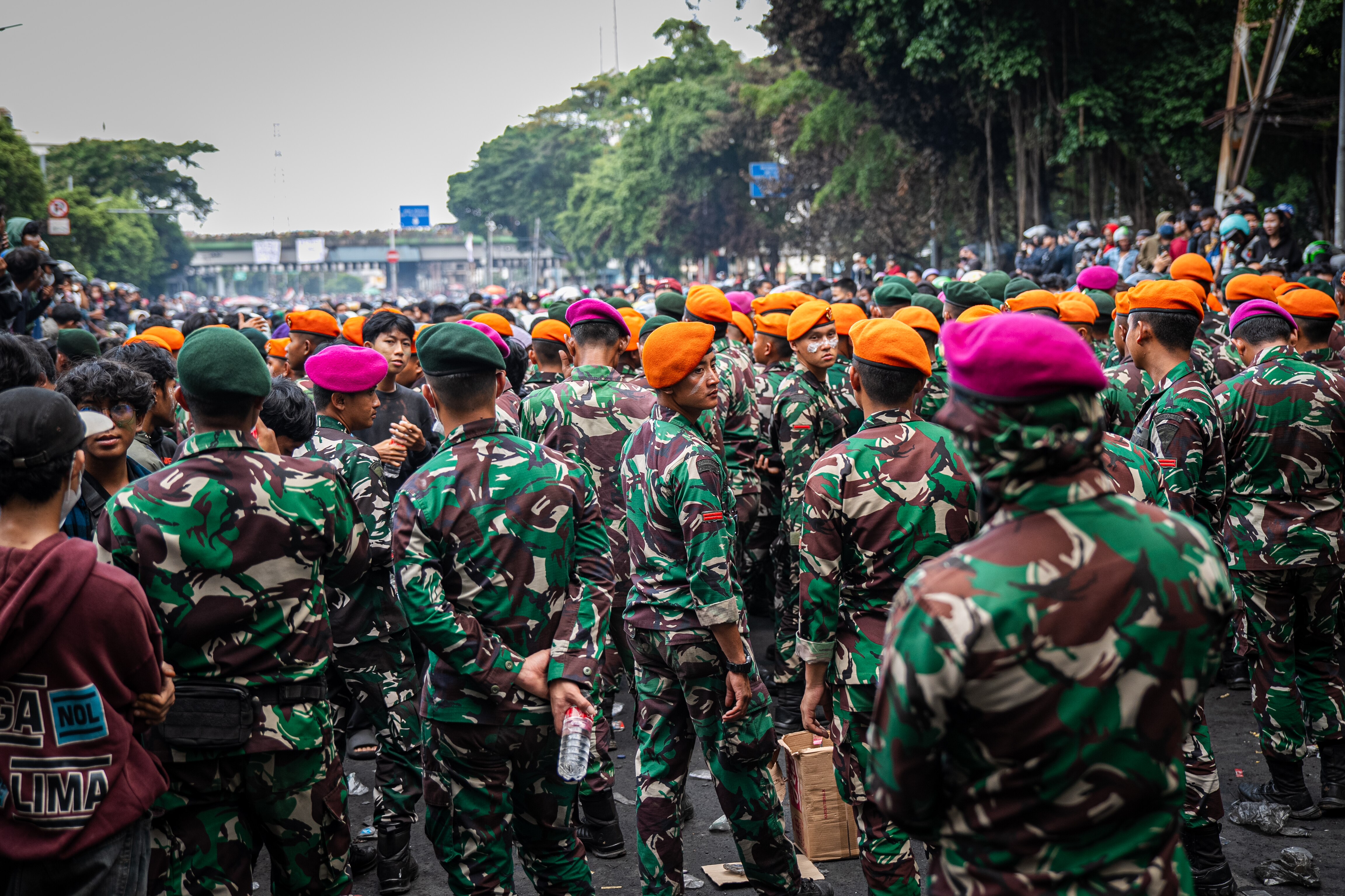 Violent clashes result in deaths as Indonesian's protest against MP's ...