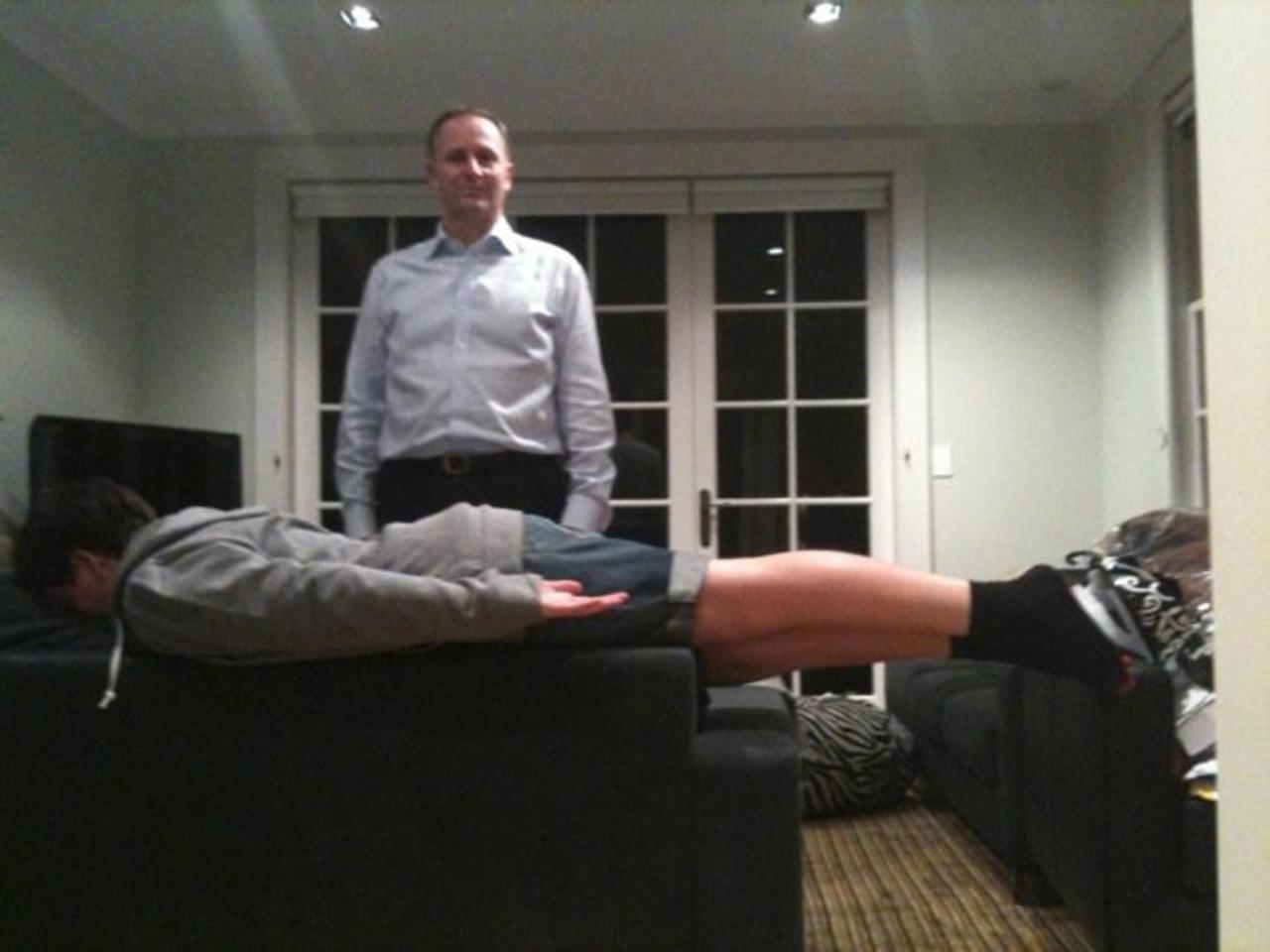 PM's son named New Zealand's top planker - ABC News