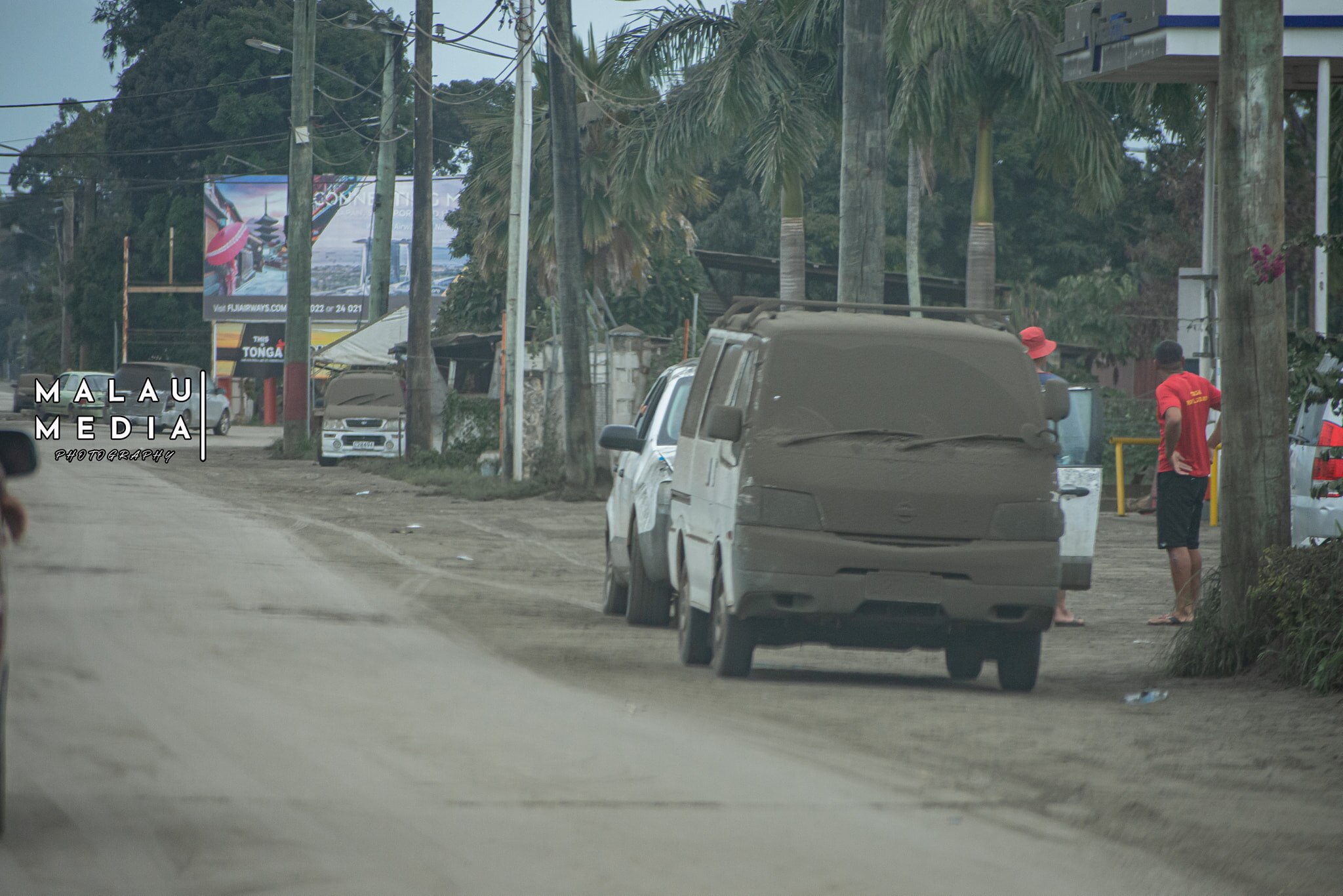 The aftermath of Tonga's volcanic eruption and tsunami captured by ...