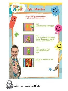 Mister Maker Craft | Mister Maker - ABC Kids