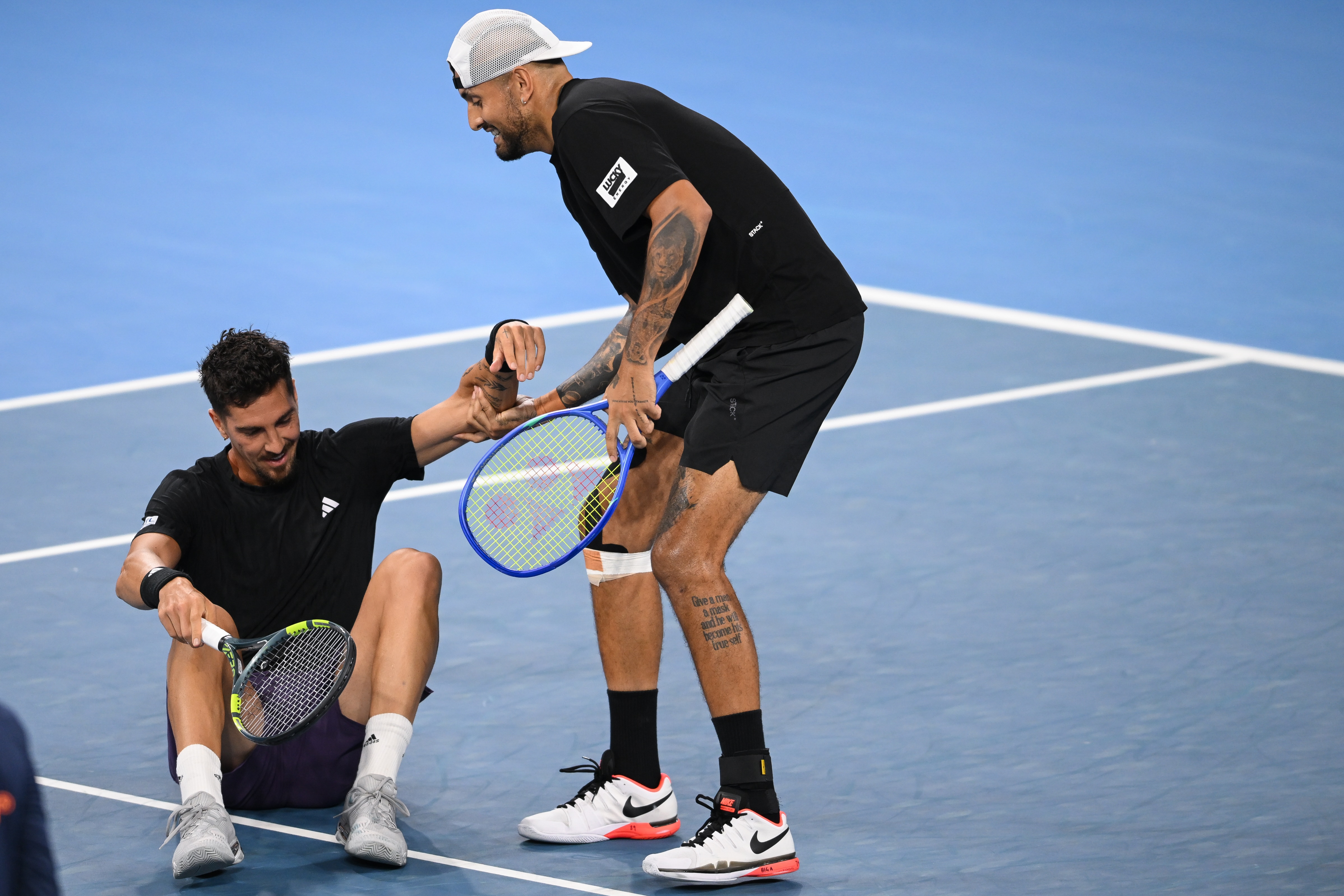 Nick Kyrgios and Thanasi Kokkinakis's Brisbane International campaign ...