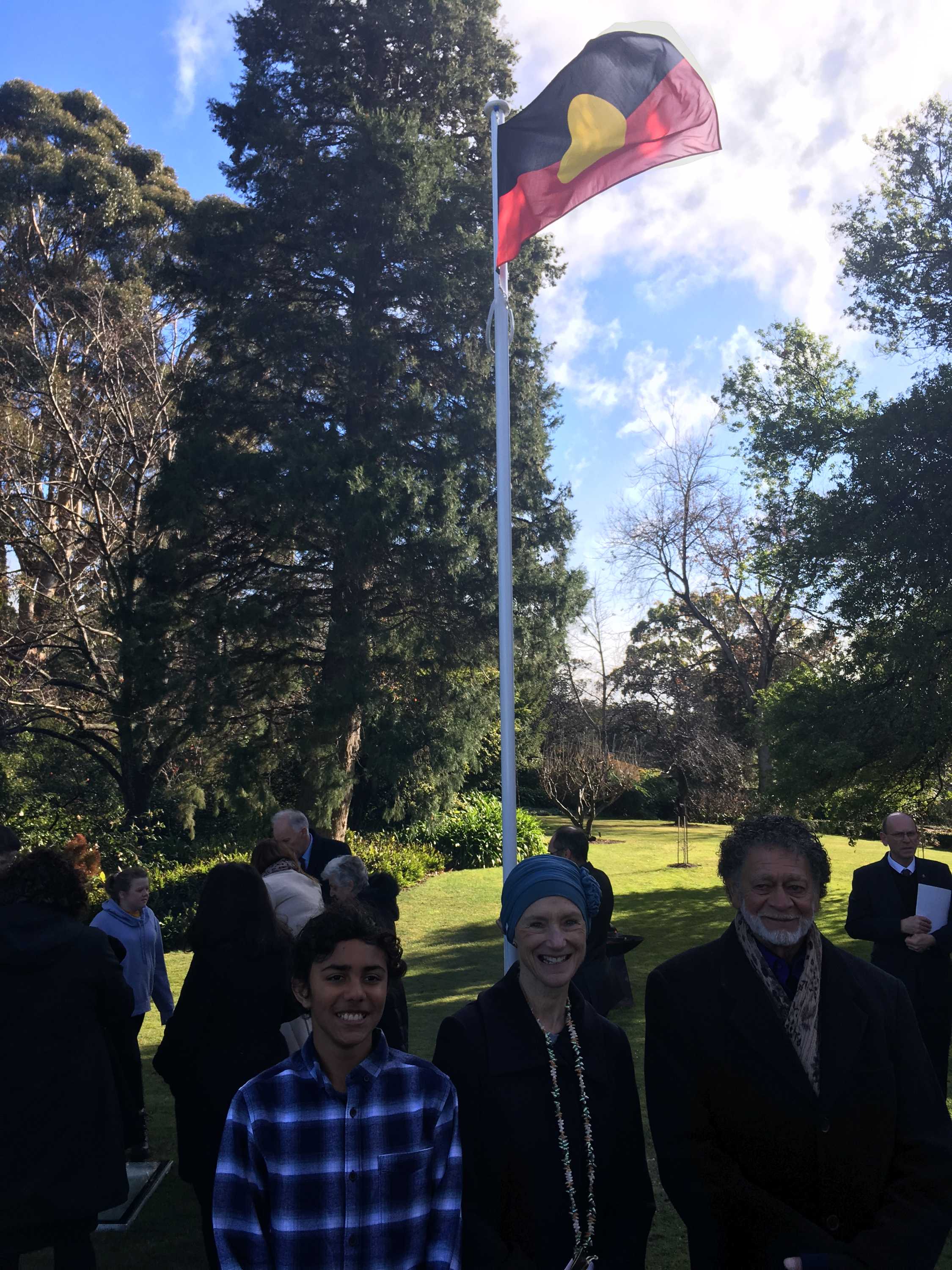 Hobart news: Aboriginal flag now permanently at Government House, rare ...