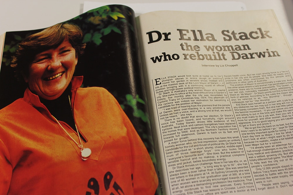 Dr Ella Stack, mayor who guided Darwin through Cyclone Tracy aftermath ...
