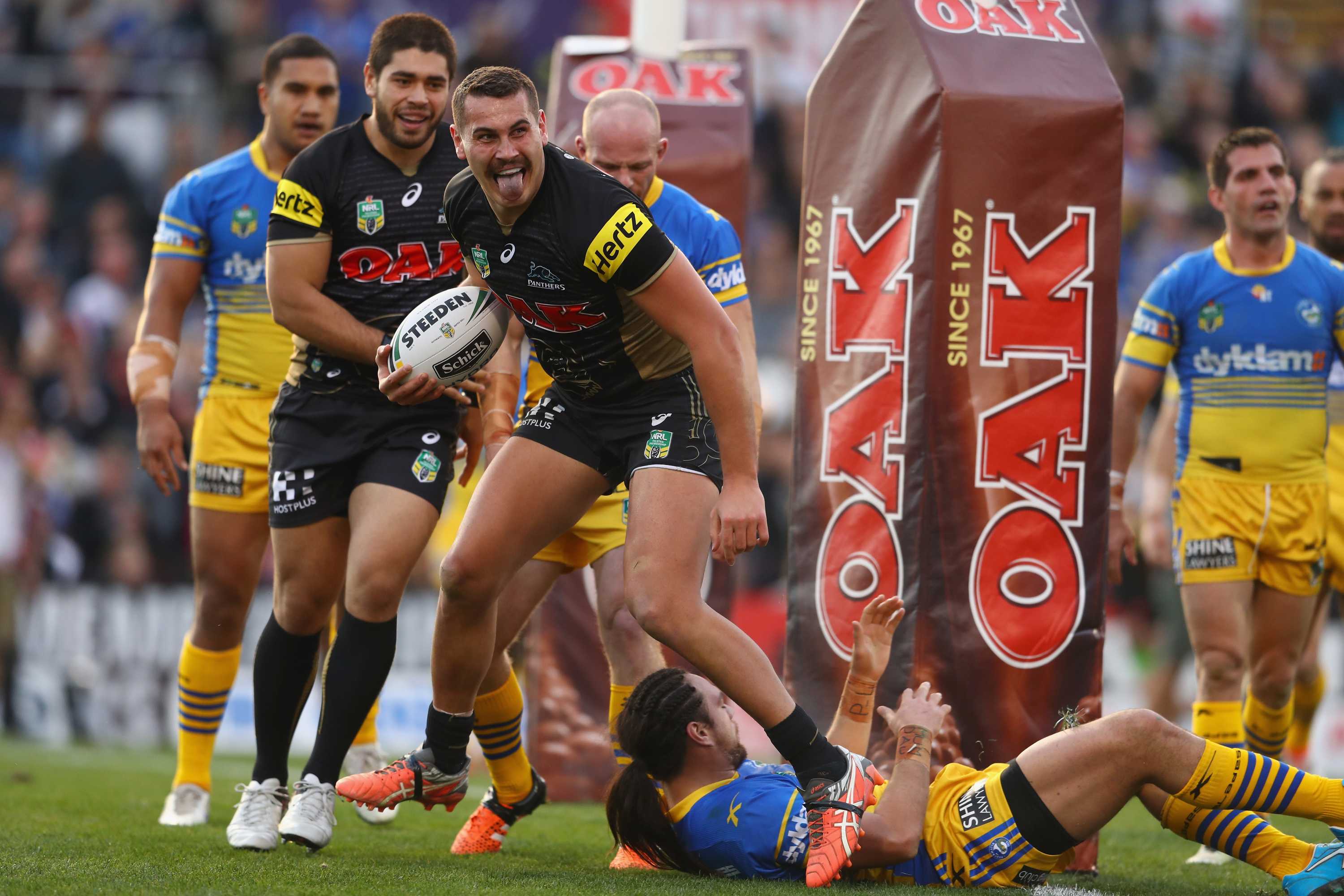 Penrith Panthers beat Parramatta Eels 22-18 in NRL comeback win in ...