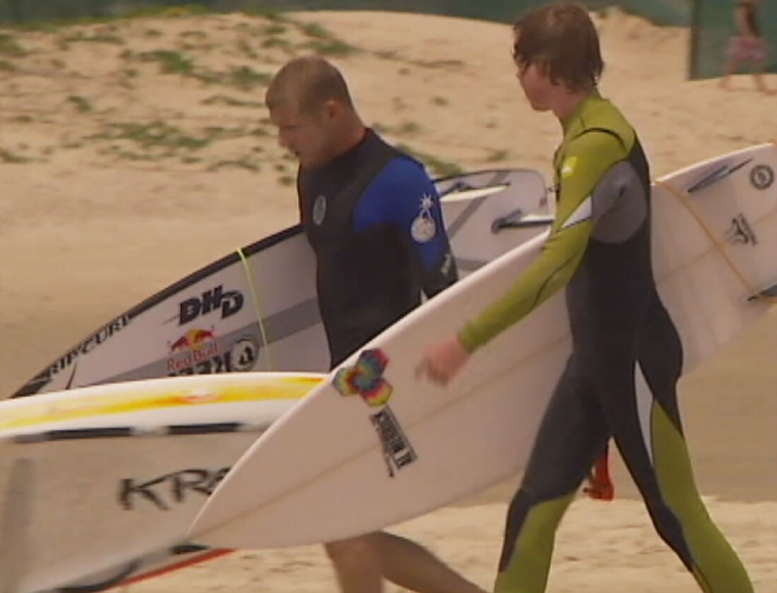 Mick Fanning wish: Ailing teenager Ben Beasley scores dream surfing session with reigning world ...