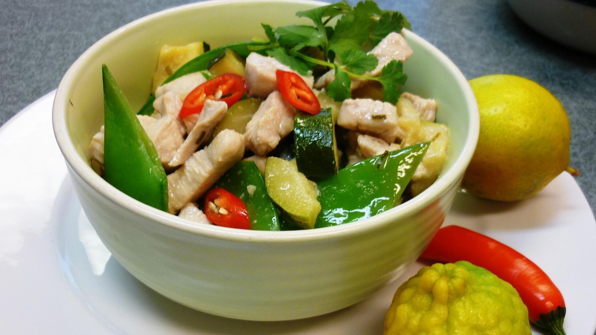 Thai Chicken and Kaffir Lime Curry - ABC News