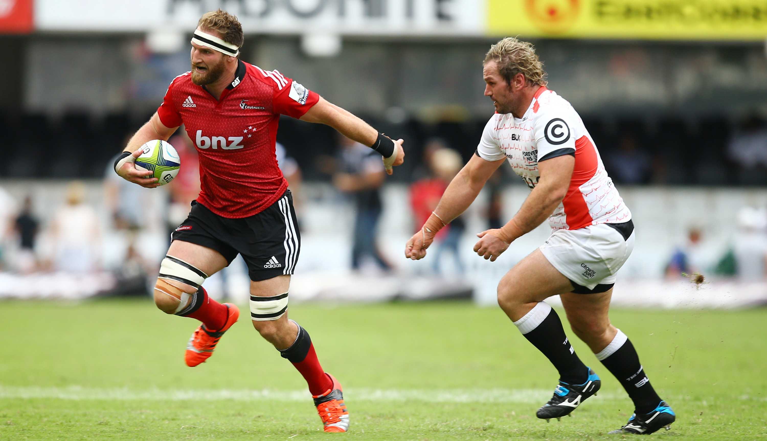 Super Rugby: Crusaders run in eight tries in 52-10 demolition of Sharks ...
