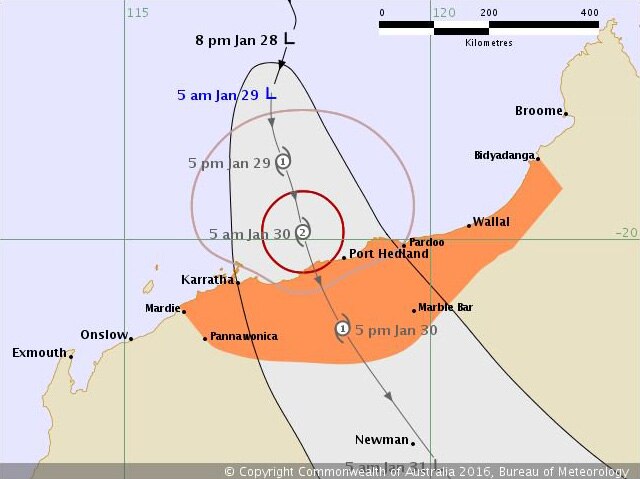 WA cyclone: BoM issues alert for Pilbara and Kimberley communities as ...