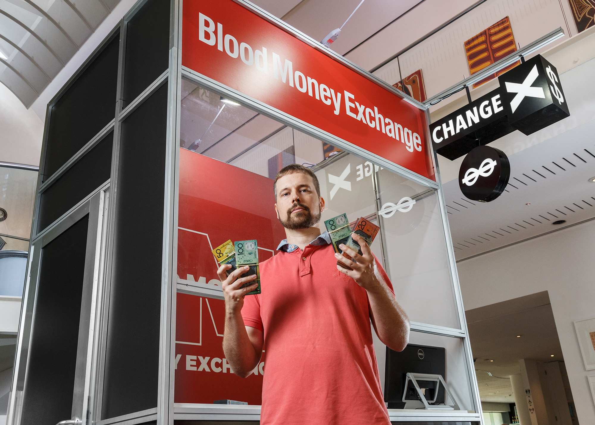 Australian artist creates 'Blood Money' currency to highlight history ...