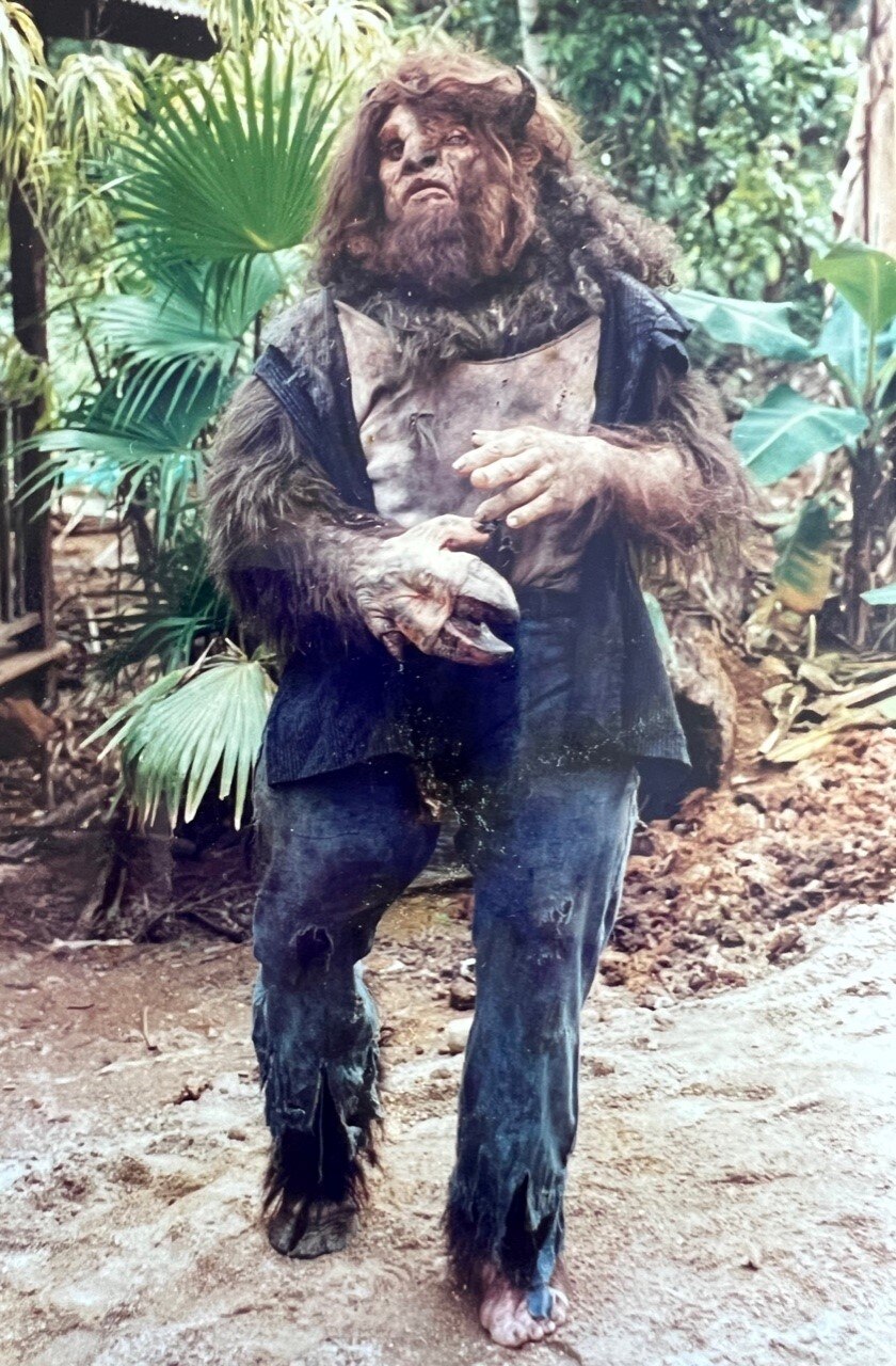 Cairns artist David Hudson recalls Island of Dr Moreau…