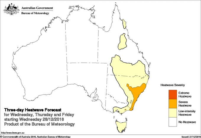 NSW heatwave begins as Australia heads for fifth warmest year ...
