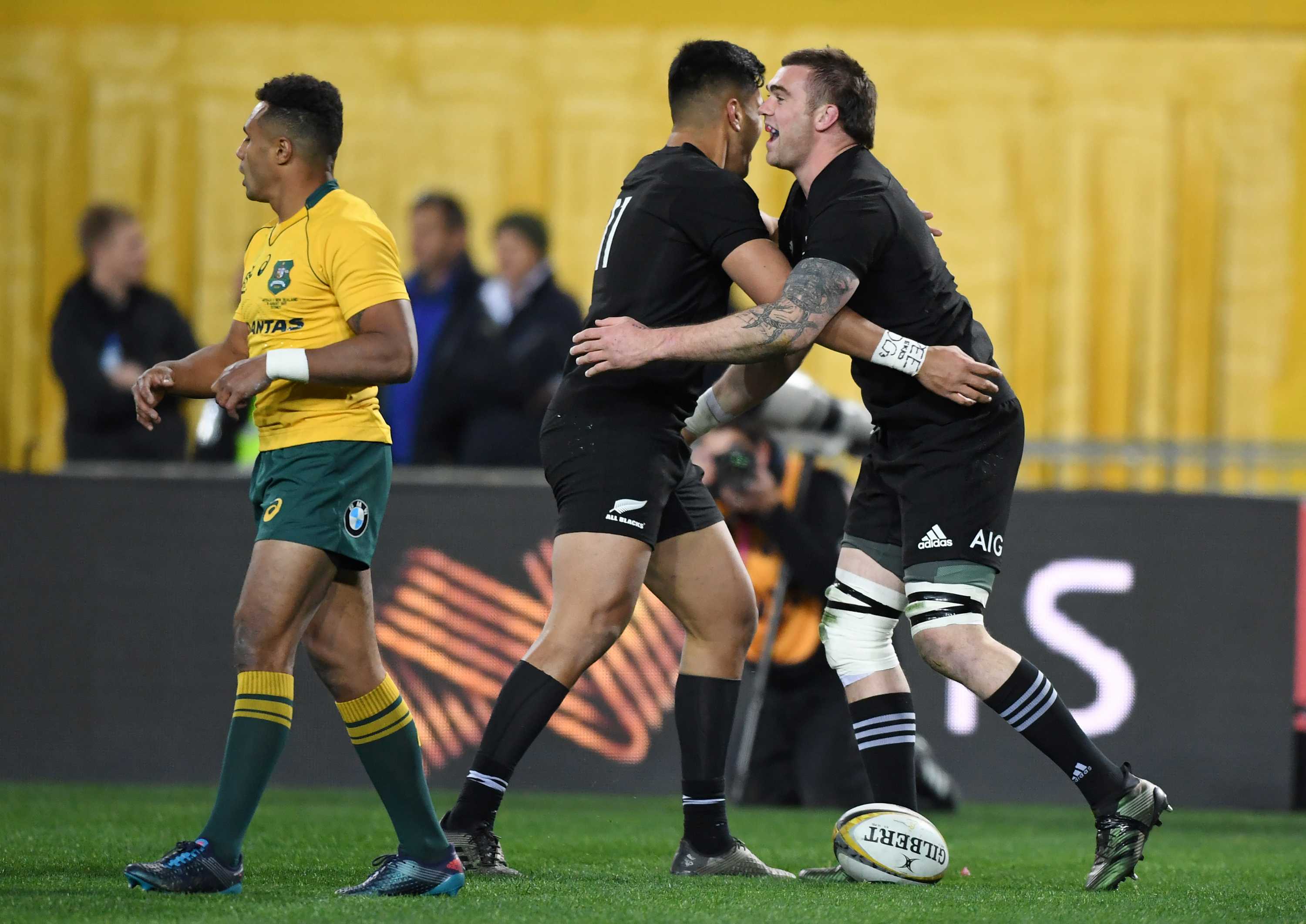 Bledisloe Cup: Wallabies thrashed by All Blacks 54-34 in series opener ...