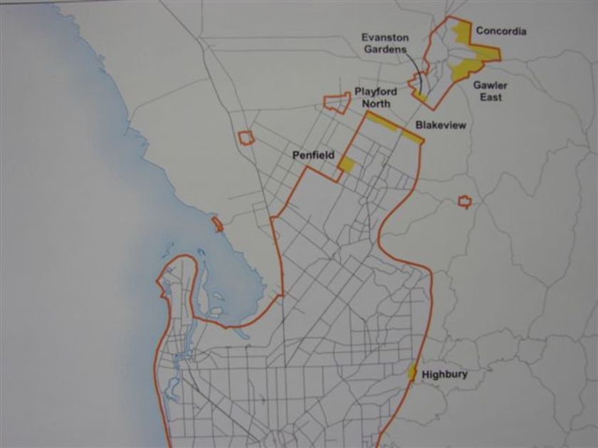 New Adelaide boundary adopted - ABC News