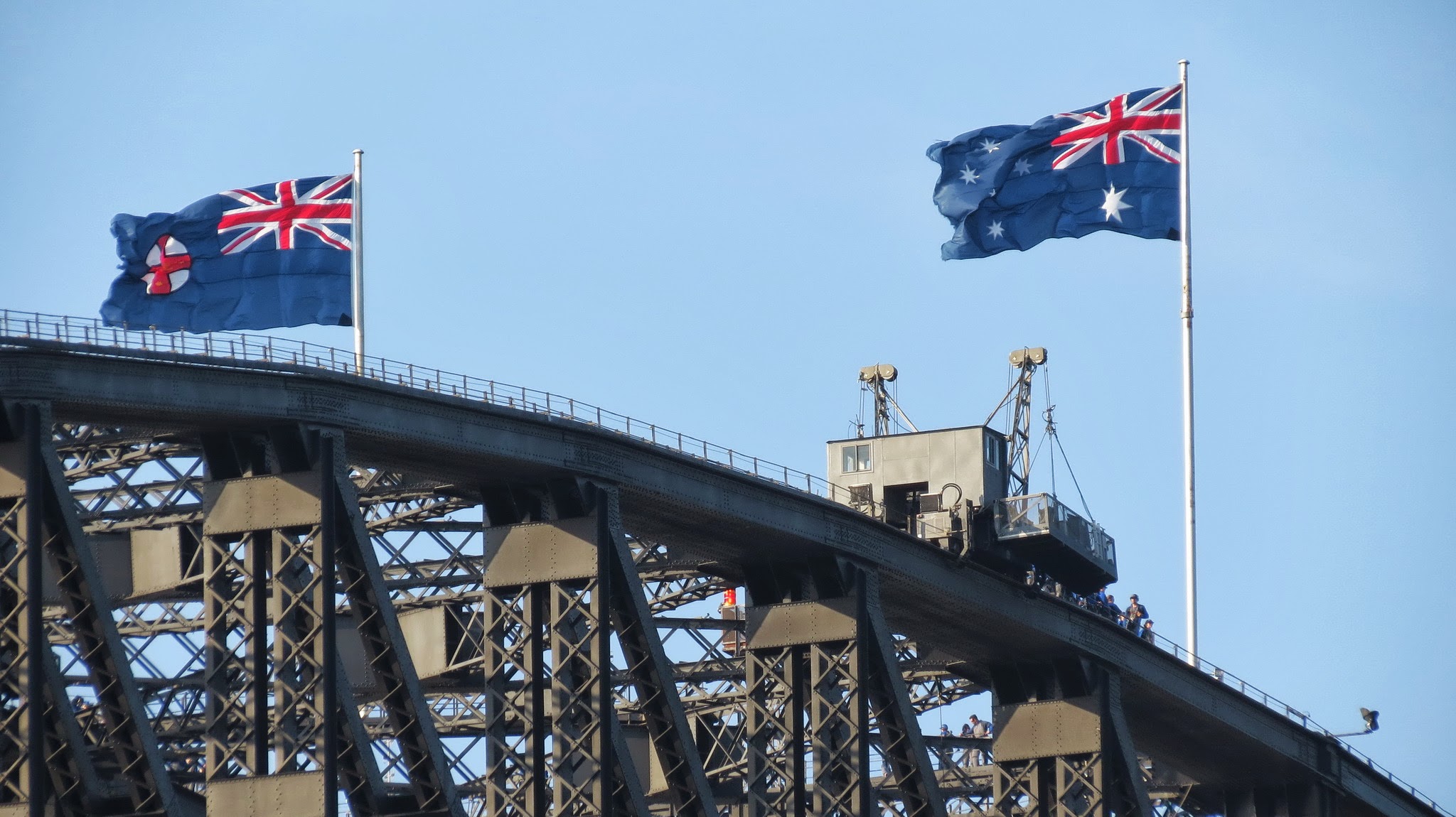 While we're adding the Aboriginal flag to the Harbour Bridge, let's ...
