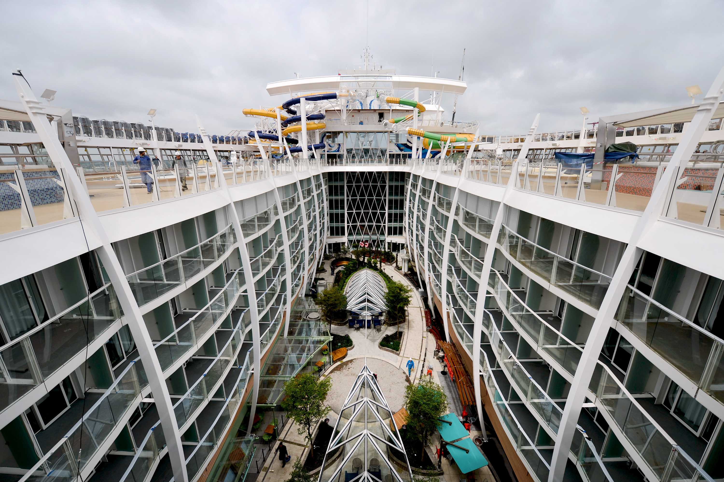 Harmony of the Seas: Worlds' largest cruise ship unveiled - ABC News