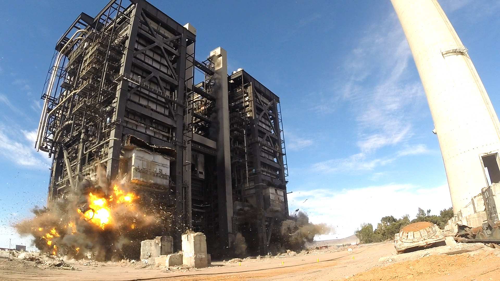 Boilers at Port Augusta Northern Power Station demolished by explosion ...
