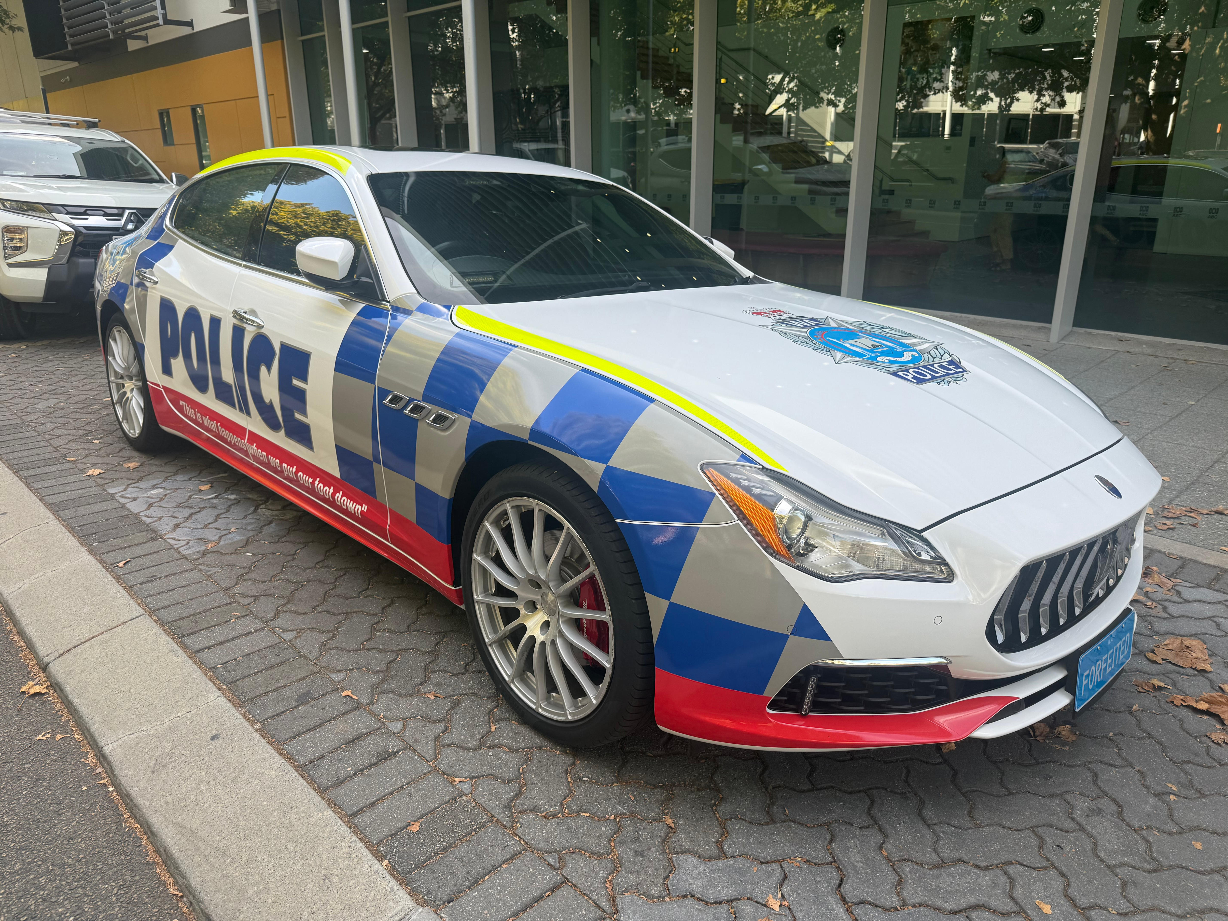 WA Police turn seized Maserati sports car into road safety vehicle ...