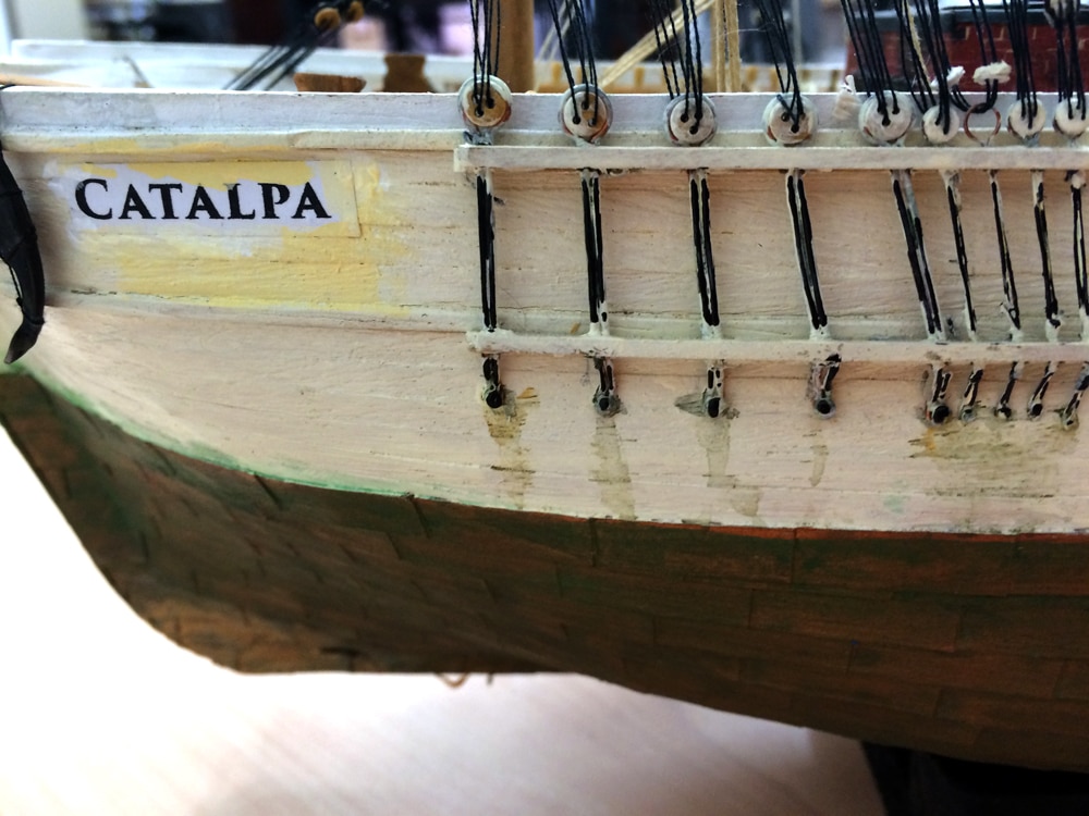 Catalpa model ship lent to Bunbury Museum to commemorate a daring ...