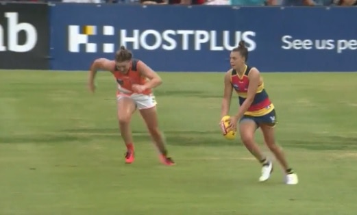 AFL Women's: Adelaide's Ebony Marinoff, Western Bulldogs' Bailey Hunt ...