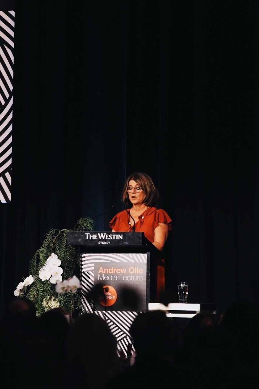 The 23rd Annual Andrew Olle Media Lecture presented by Caroline Wilson ...