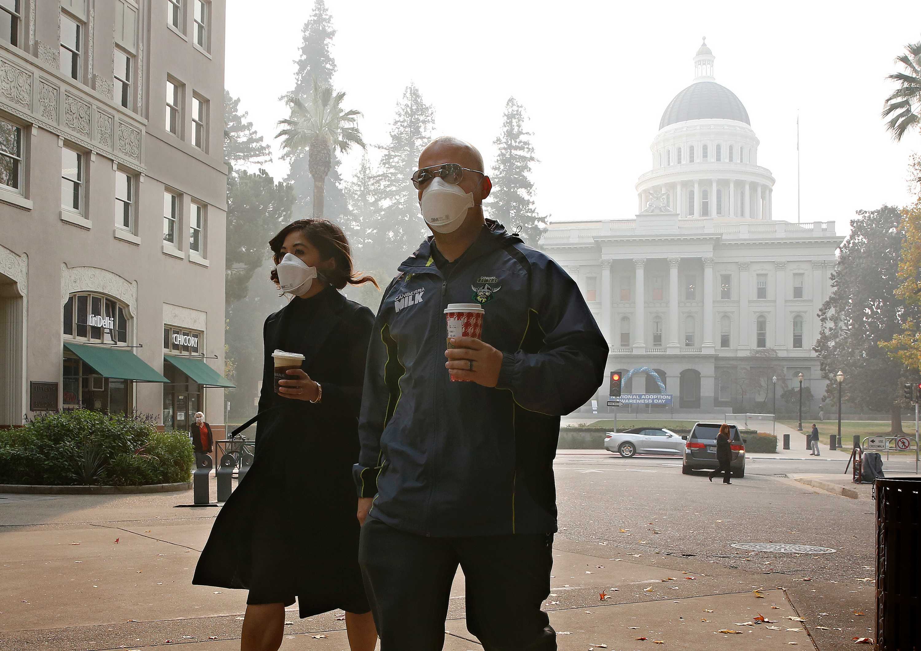 California wildfire smoke becomes health hazard as cities become world ...