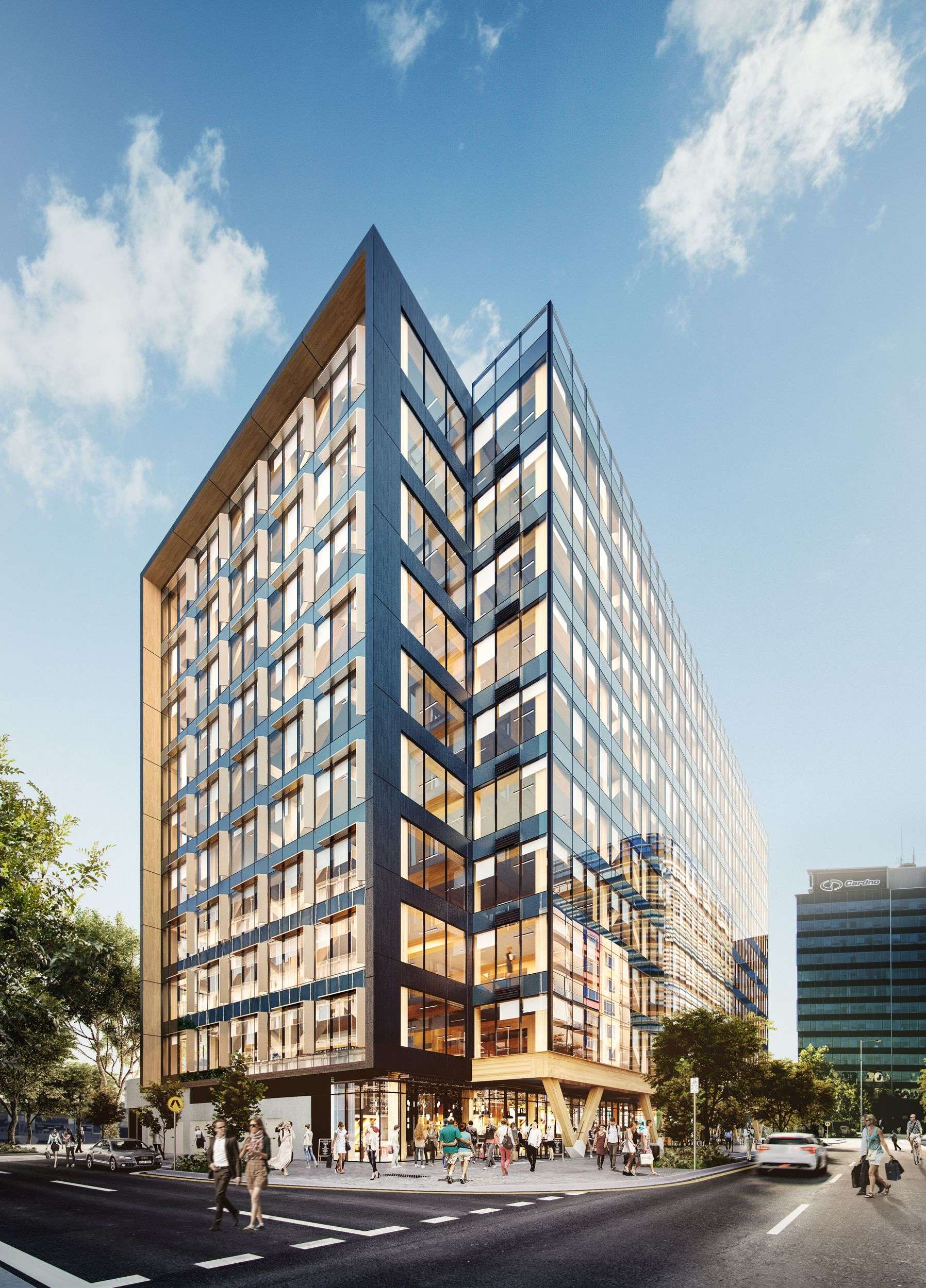 All-timber office building to be built in Brisbane - ABC News