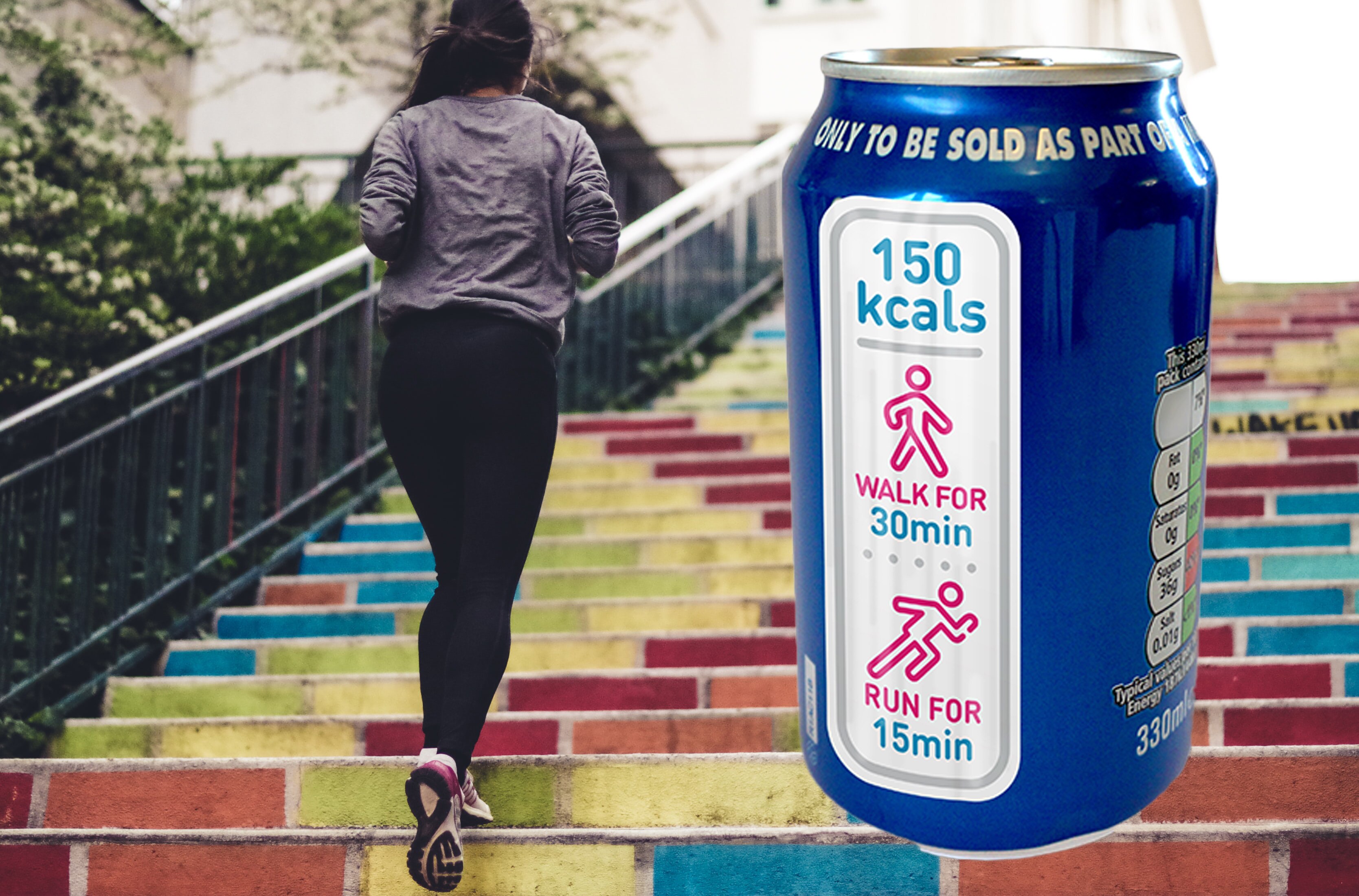 Could junk food labels displaying exercise required to burn off ...